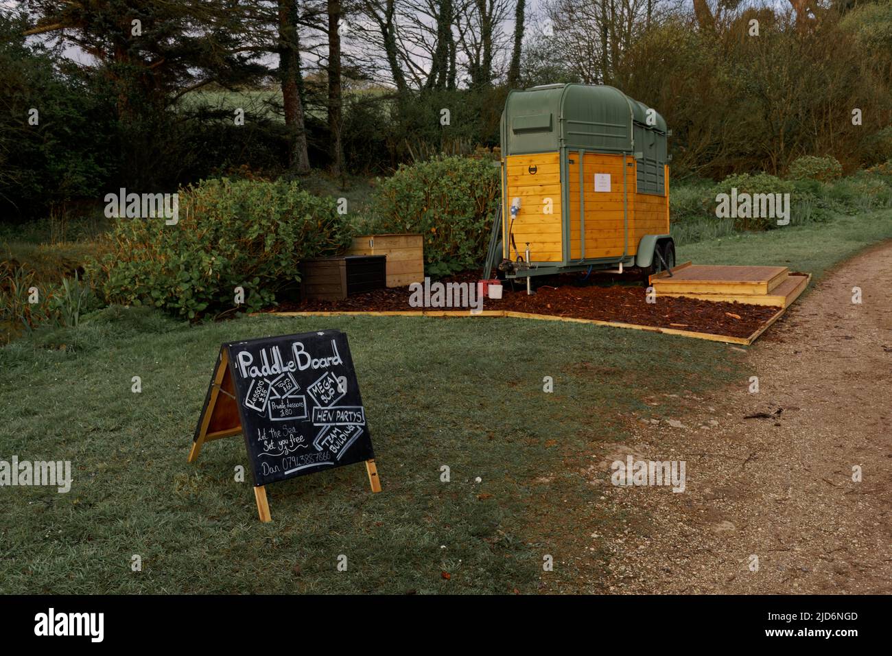 Bream cove Cornwall sunrise Stock Photo - Alamy