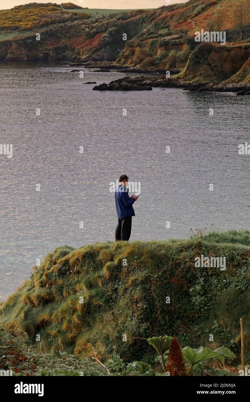 Easter fun at Maenporth, Cornwall Stock Photo - Alamy