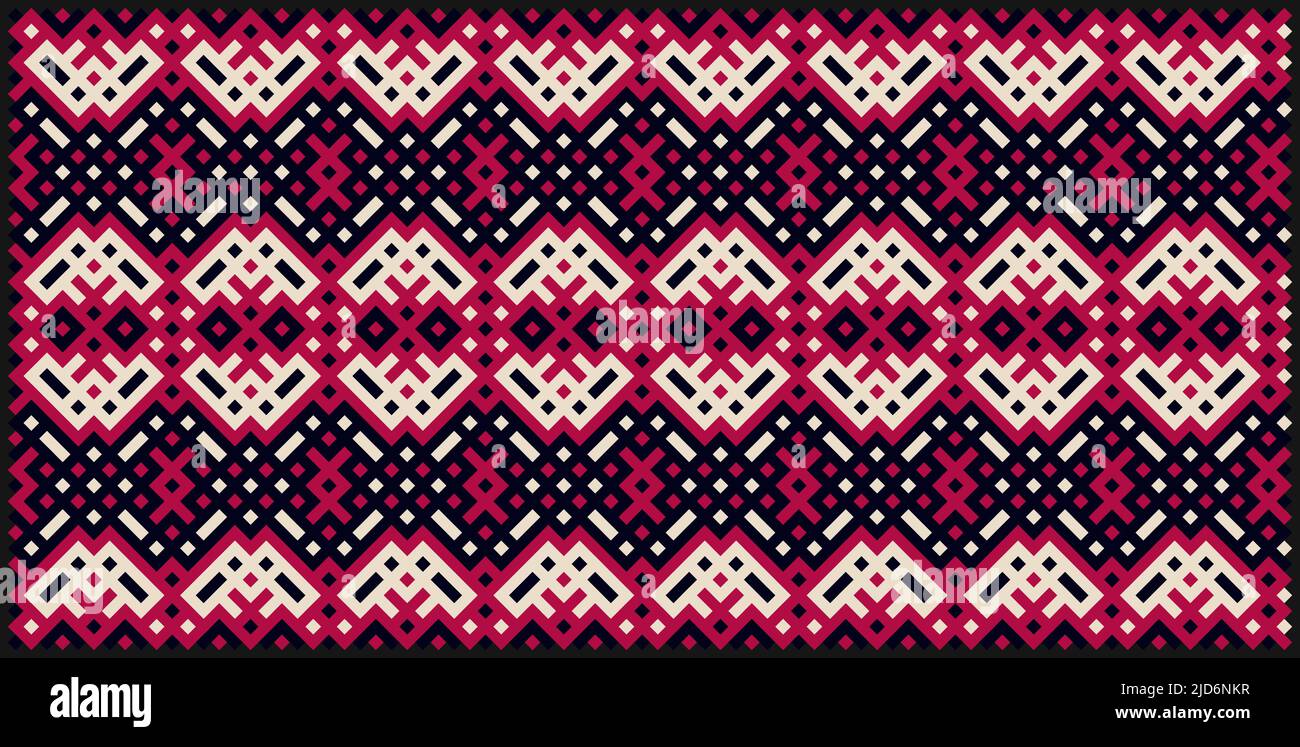 Random color rounded truchet tiling illustration Stock Vector Image ...