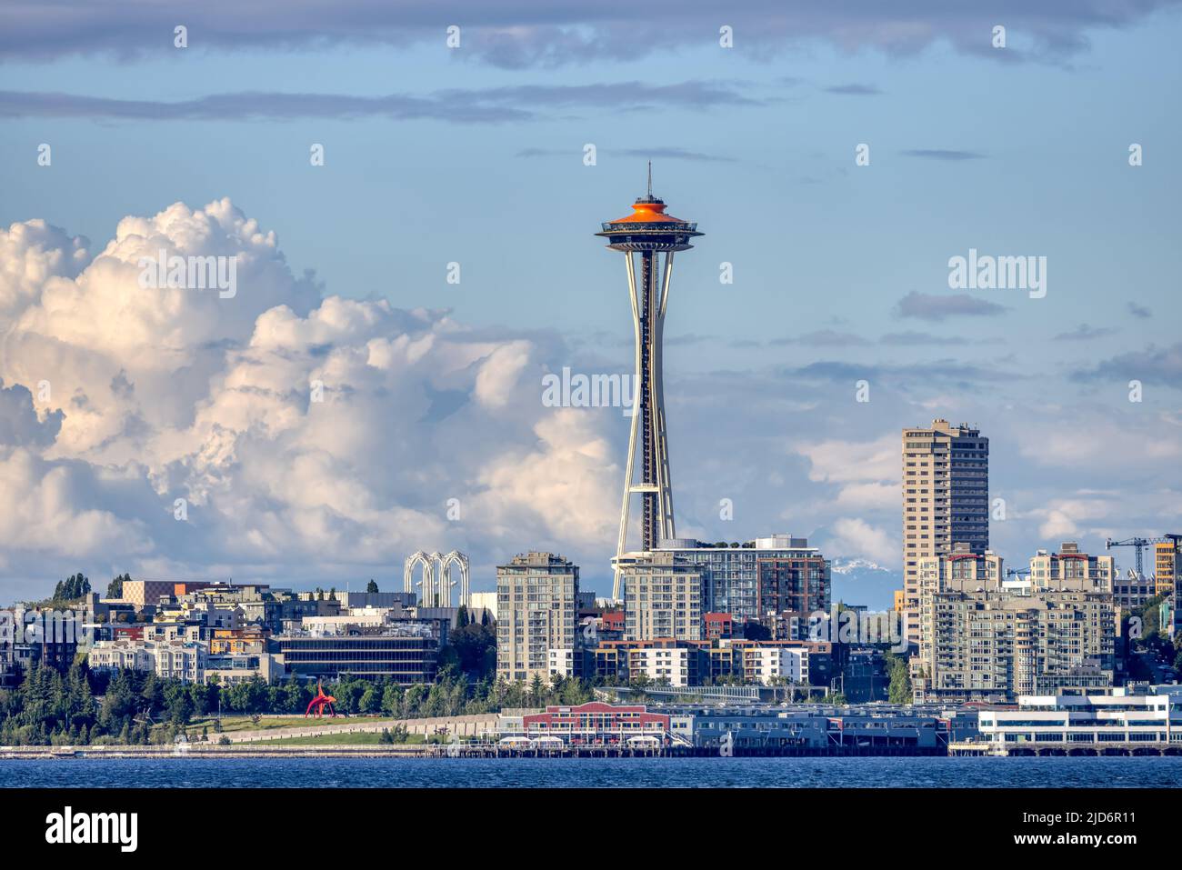 Downtown Seattle, Washington, United States of America. View of the ...