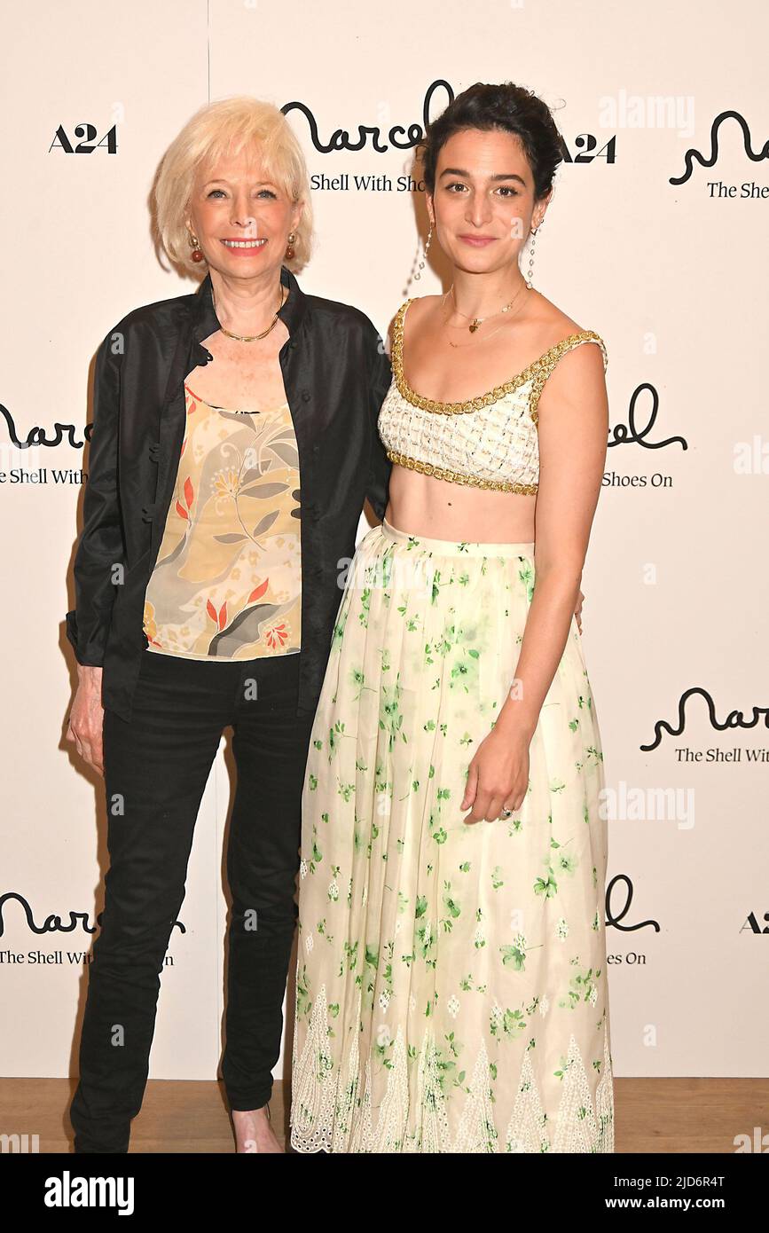 Lesley Stahl and Jenny Slate attend NY Special Screening of "Marcel The ...