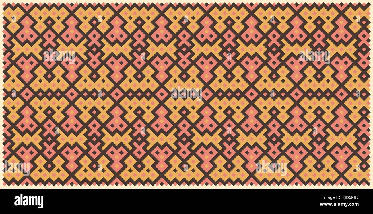 Random color rounded truchet tiling illustration Stock Vector Image ...