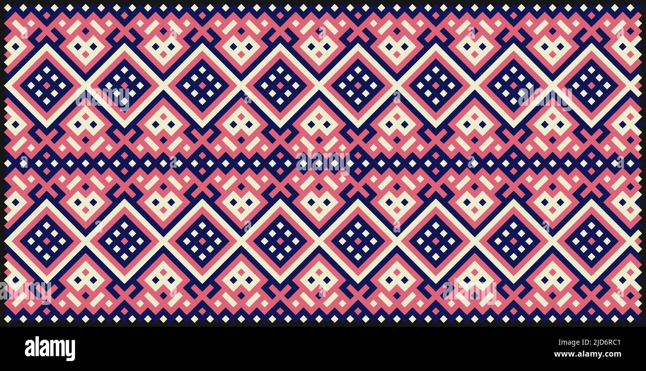 Random color rounded truchet tiling illustration Stock Vector Image ...