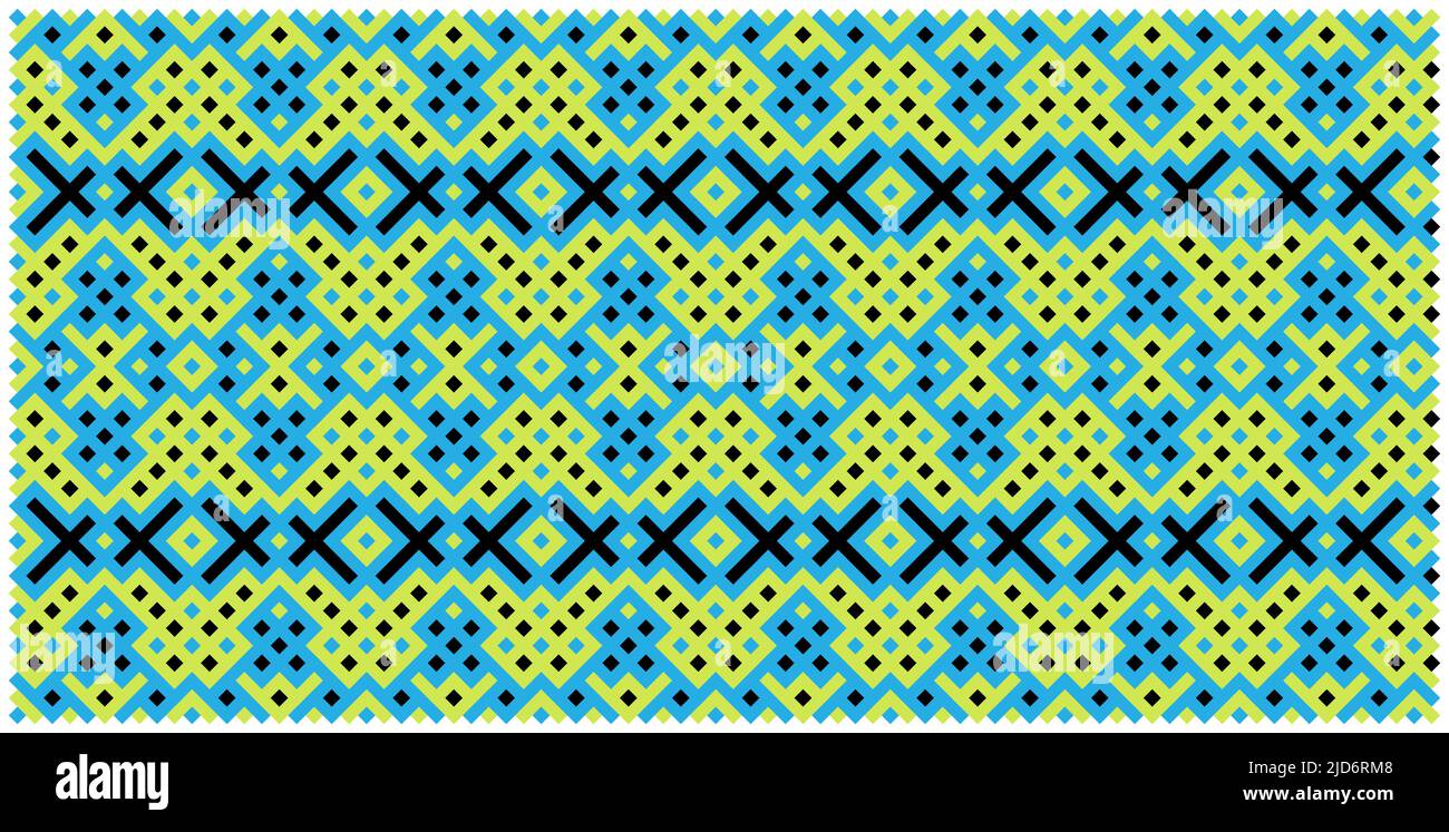 Random color rounded truchet tiling illustration Stock Vector Image ...