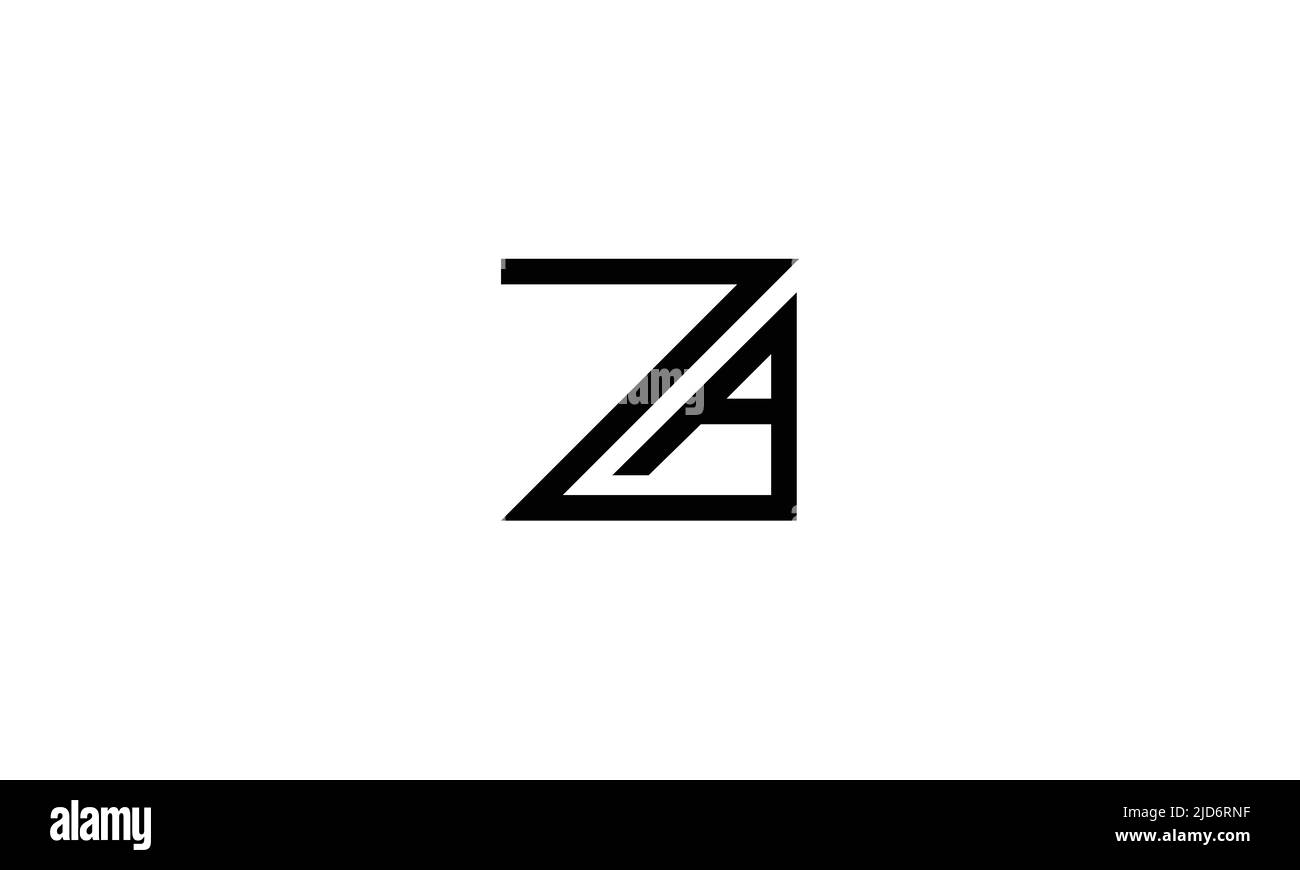 Az monogram Cut Out Stock Images & Pictures - Alamy