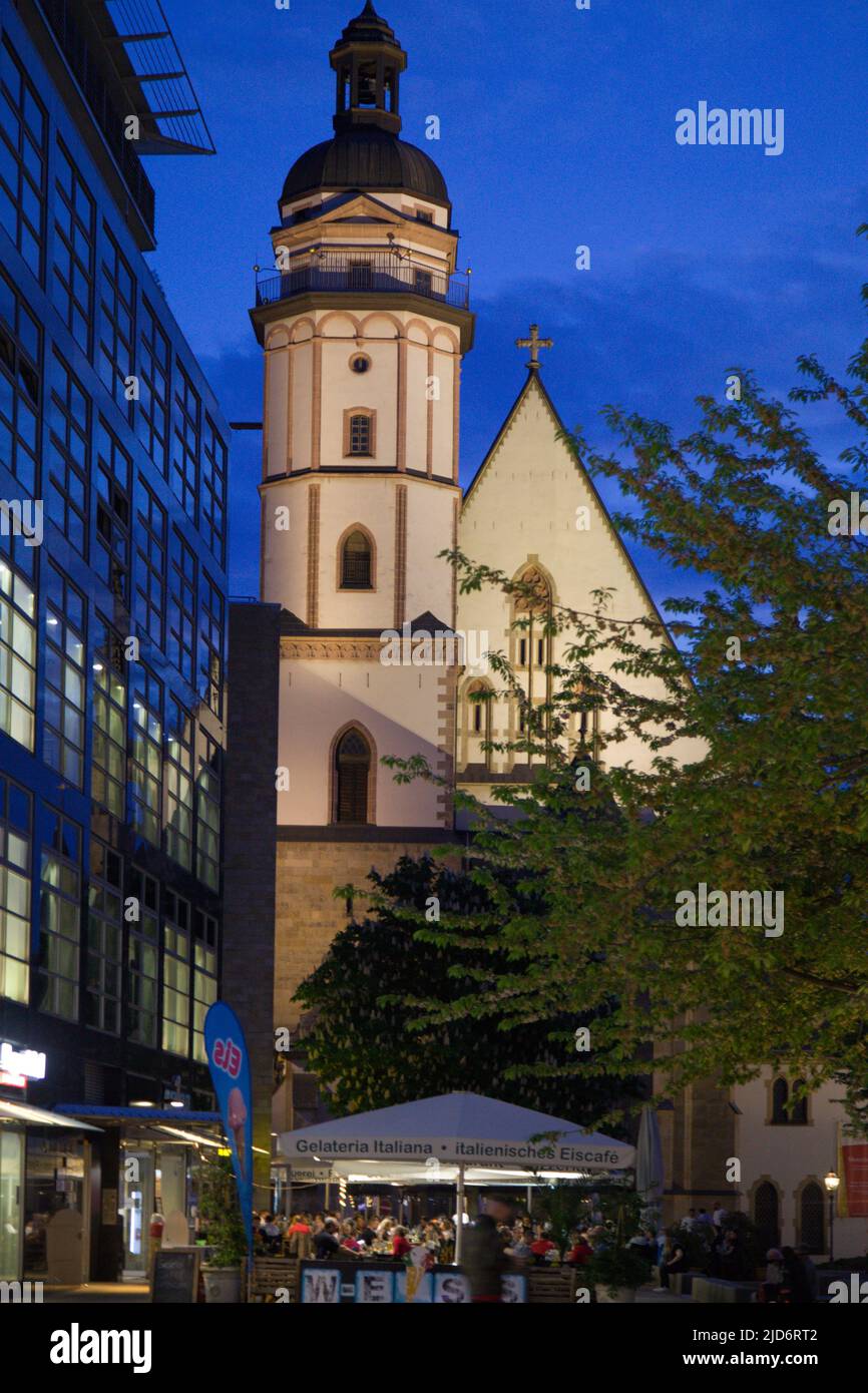 St thomas's church leipzig hi-res stock photography and images - Alamy