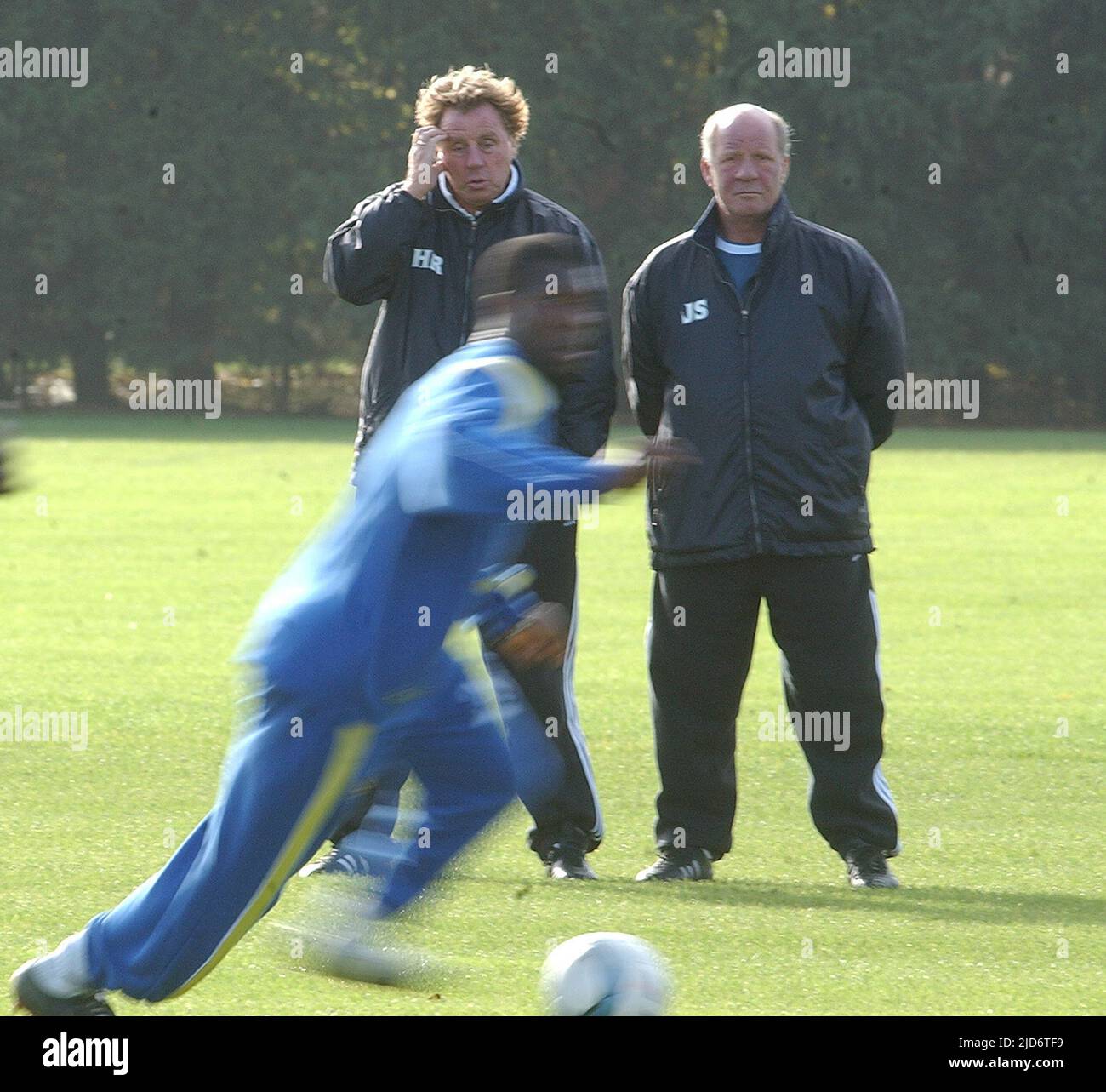 HARRY REDKNAPP AND JIM SMITH TRAINING 28-10-04 PIC MIKE WALKER, 2004 ...