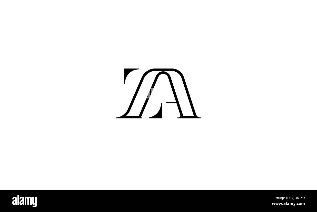 Az monogram Cut Out Stock Images & Pictures - Alamy