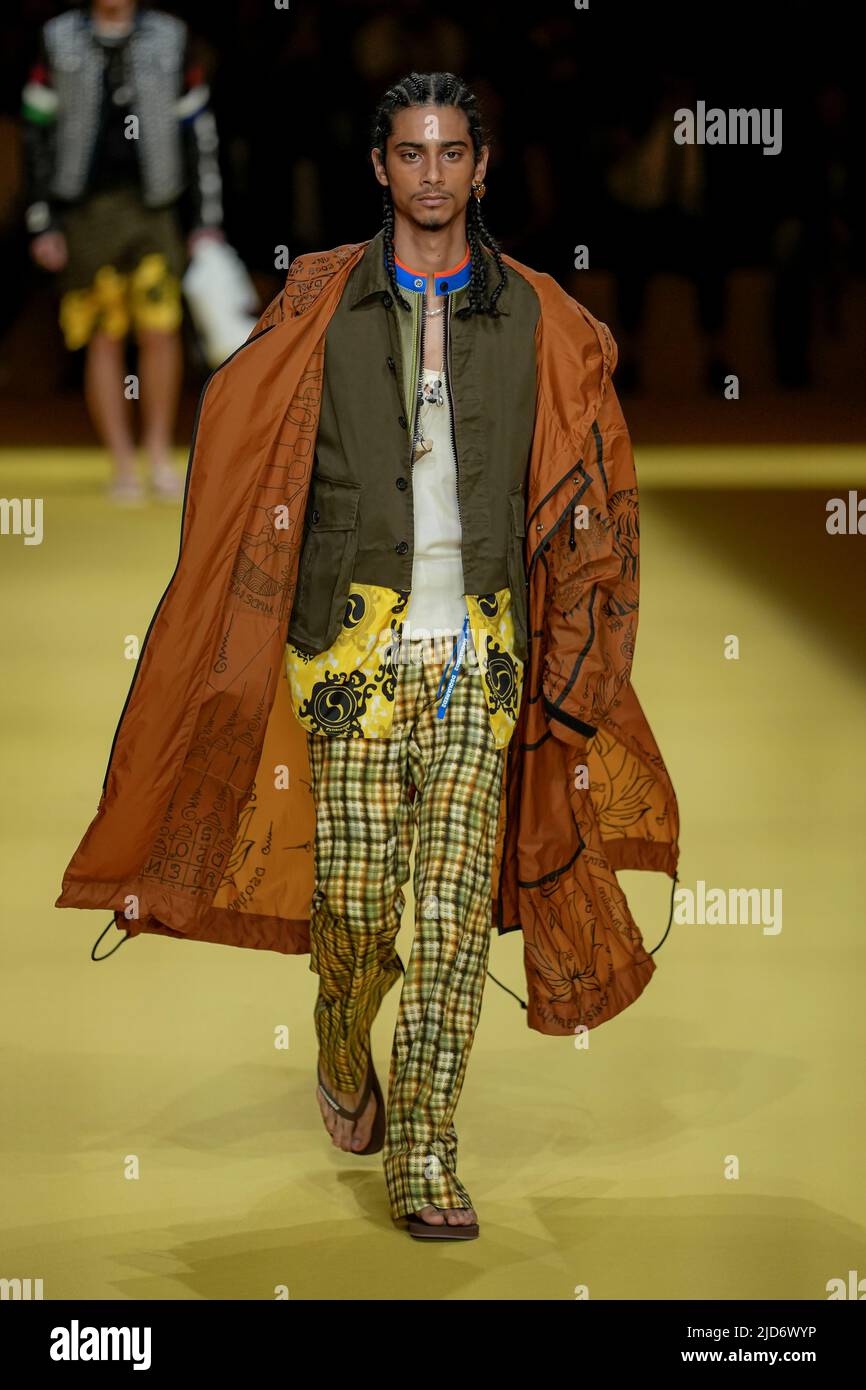 Milan, Italy. 17th June, 2022. Milan, Milan Fashion Week, men's spring ...