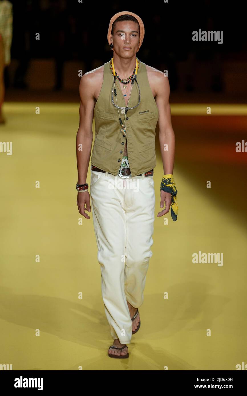 Milan, Italy. 17th June, 2022. Milan, Milan Fashion Week, men's spring ...