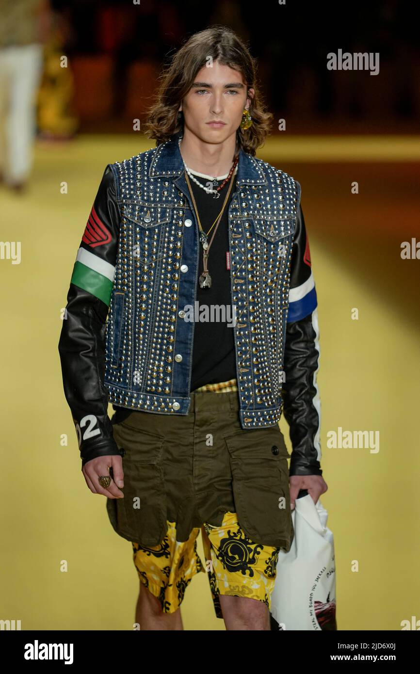 Milan, Italy. 17th June, 2022. Milan, Milan Fashion Week, men's spring ...