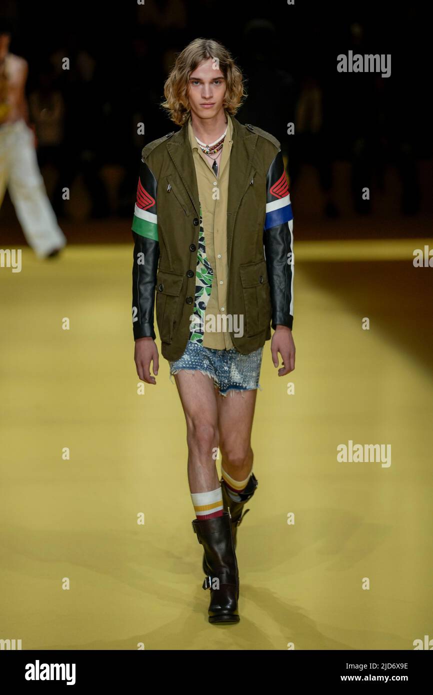 Milan, Italy. 17th June, 2022. Milan, Milan Fashion Week, men's spring ...