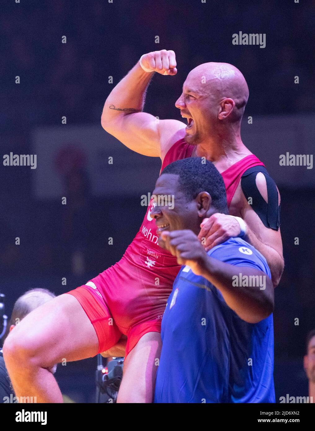 Ludwigsburg, Germany. 18th June, 2022. Wrestling: Farewell show match ...