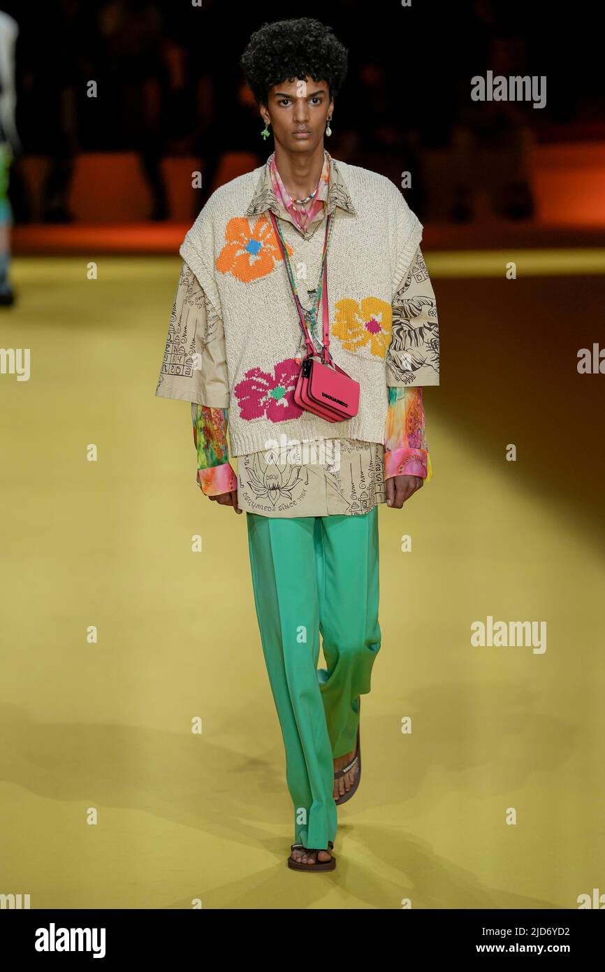 Milan, Italy. 17th June, 2022. Milan, Milan Fashion Week, men's spring ...