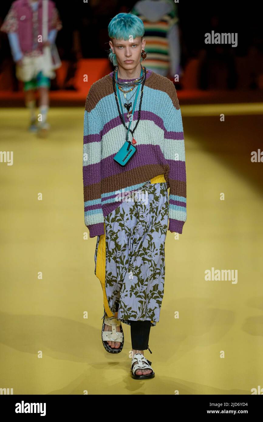 Milan, Italy. 17th June, 2022. Milan, Milan Fashion Week, men's spring ...