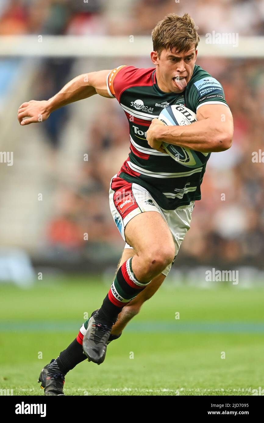 Guy Porter #12 of Leicester Tigers in action Stock Photo - Alamy