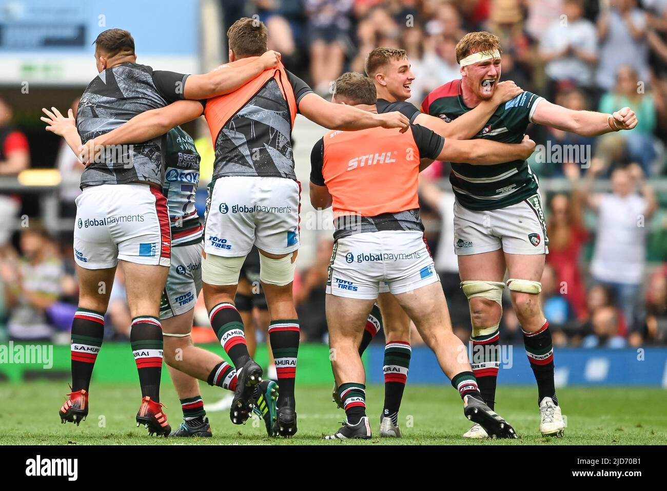 Leicester tigers players hi-res stock photography and images - Alamy