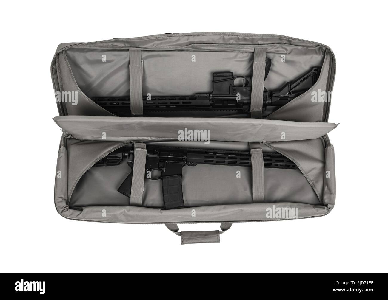 Soft light beige gun case with extra pockets. Bag for storing and ...