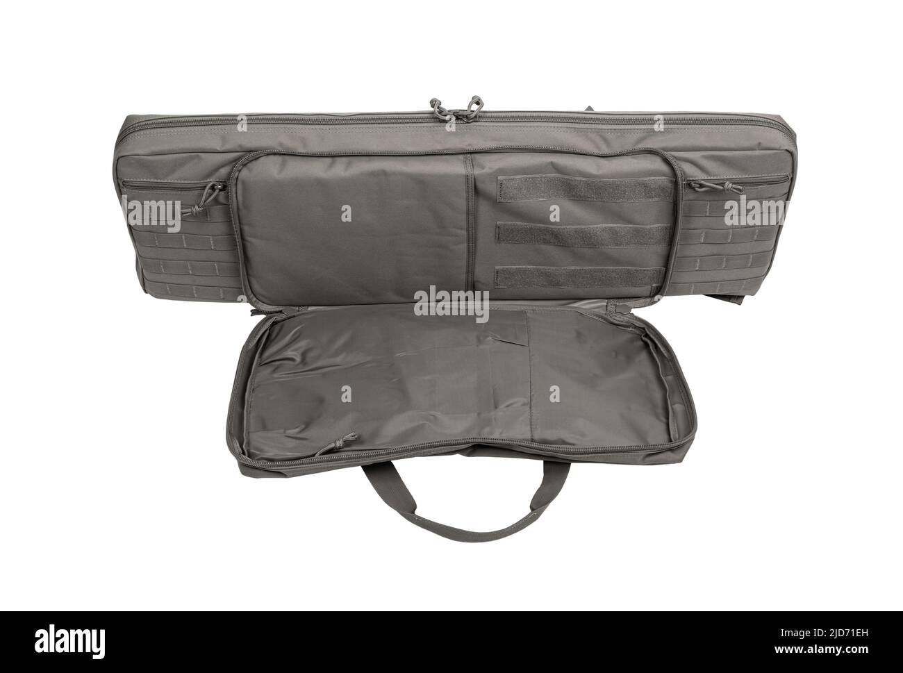Soft light beige gun case with extra pockets. Bag for storing and ...