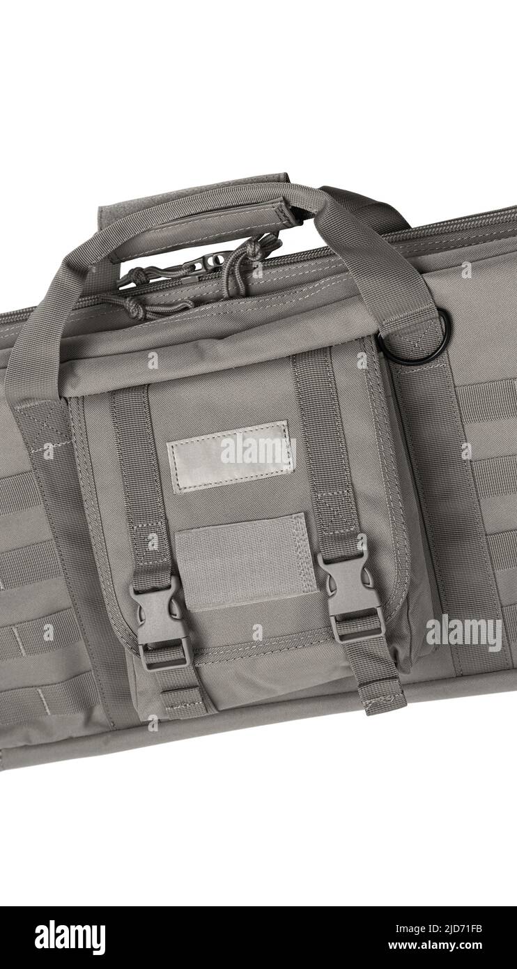 Soft light beige gun case with extra pockets. Bag for storing and ...