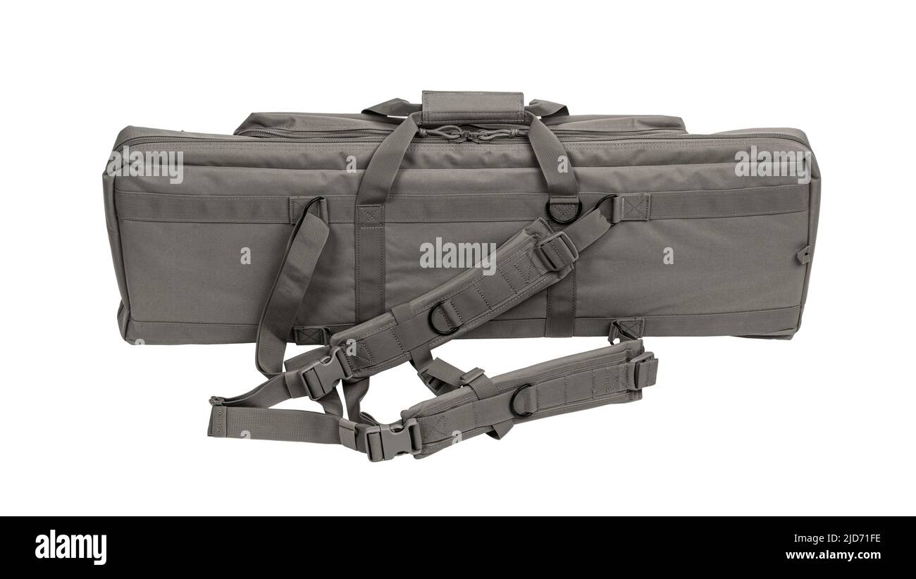 Soft light beige gun case with extra pockets. Bag for storing and ...