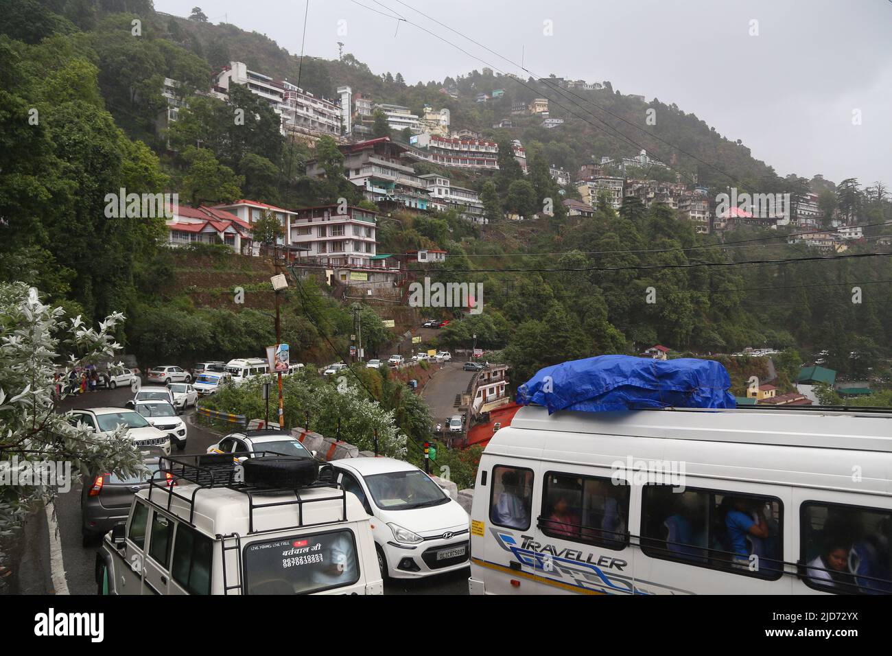 Traffic jam in india monsoon hi-res stock photography and images - Alamy