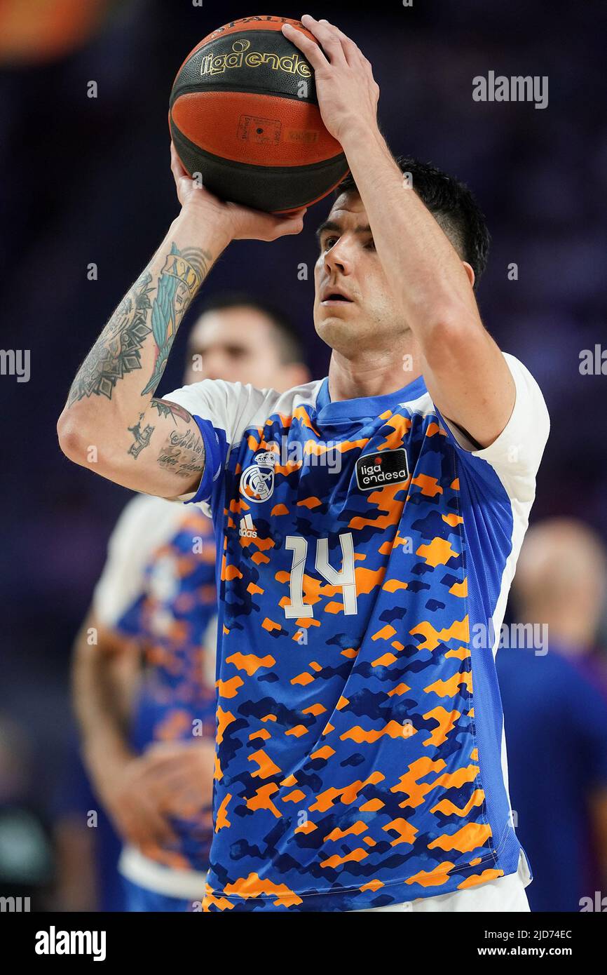 Real Madrid Baloncesto's Gabriel Deck during Liga Endesa ACB 3rd Final ...