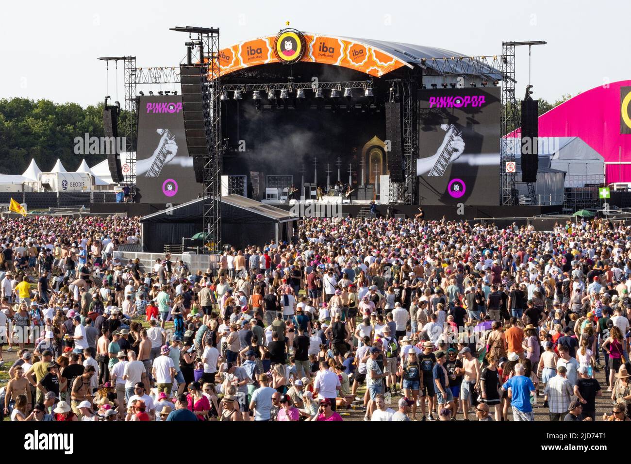 LANDGRAAF, 17-07-2022, dutchnews, Pinkpop festival 2022, (Photo by Pro ...