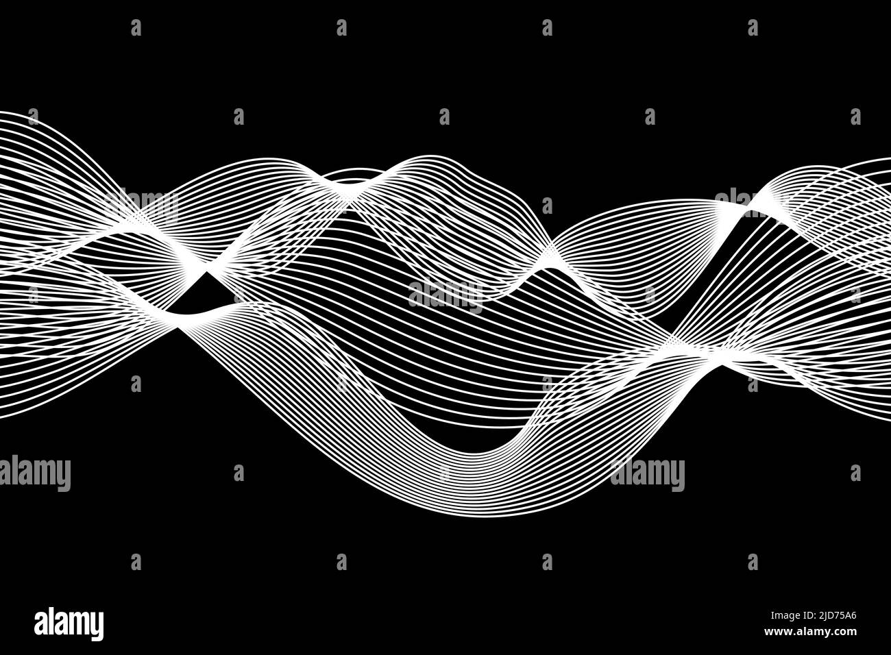 Abstract wave element for design. Digital frequency track equalizer ...