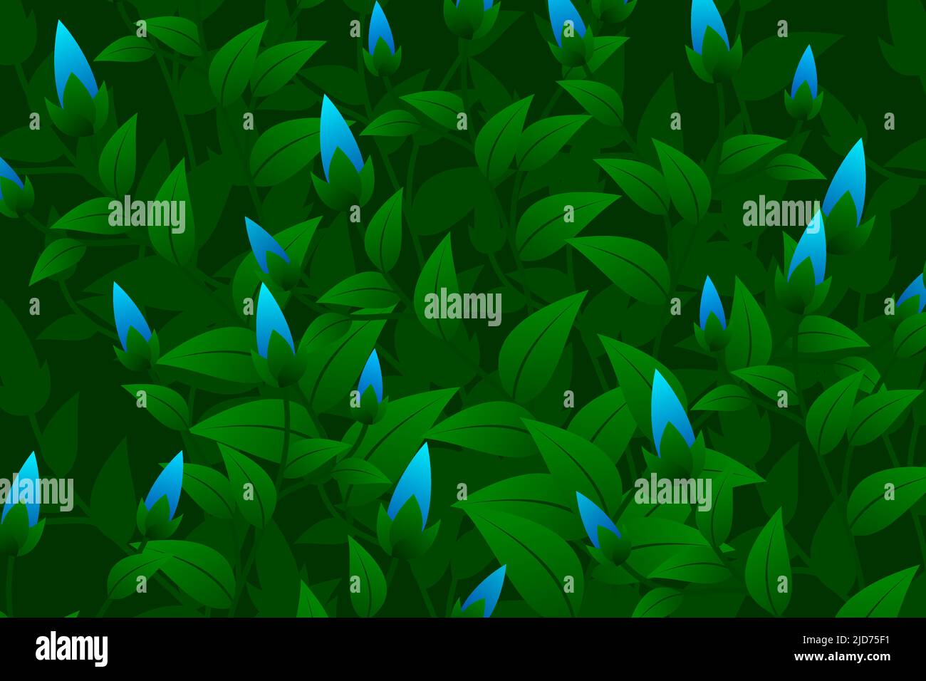 Green leaves texture. Vector illustration Stock Vector Image & Art - Alamy