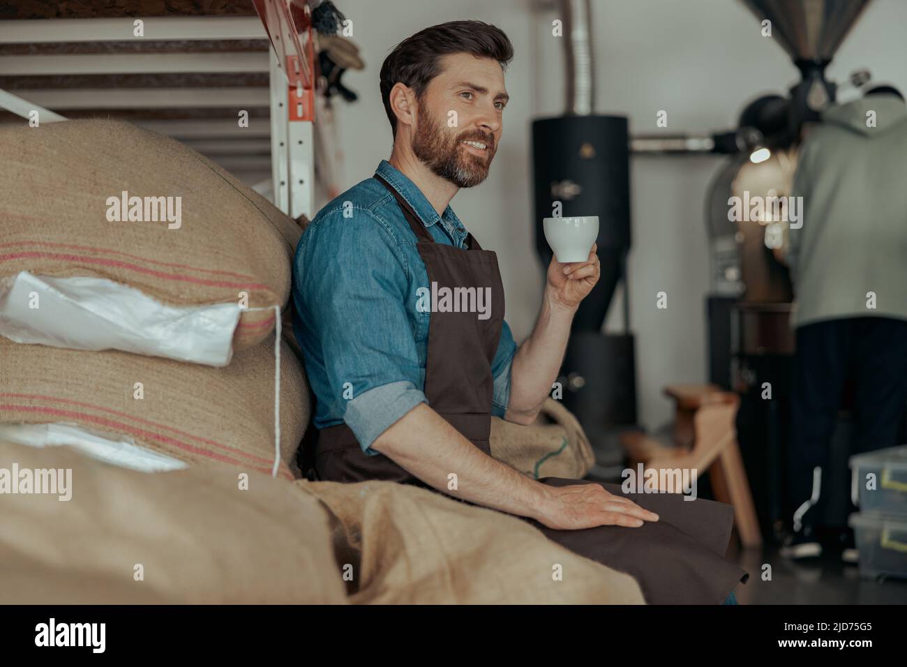 Processing factory coffee hi-res stock photography and images - Alamy