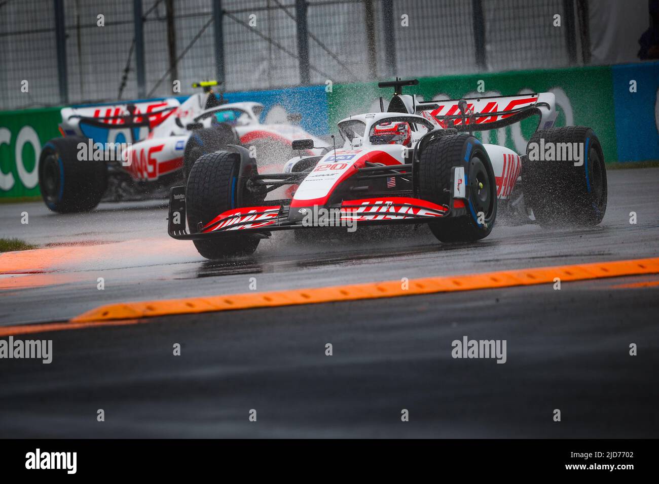 Montreal, Canada. 18th June 2022. 20 MAGNUSSEN Kevin (den), Haas F1 ...