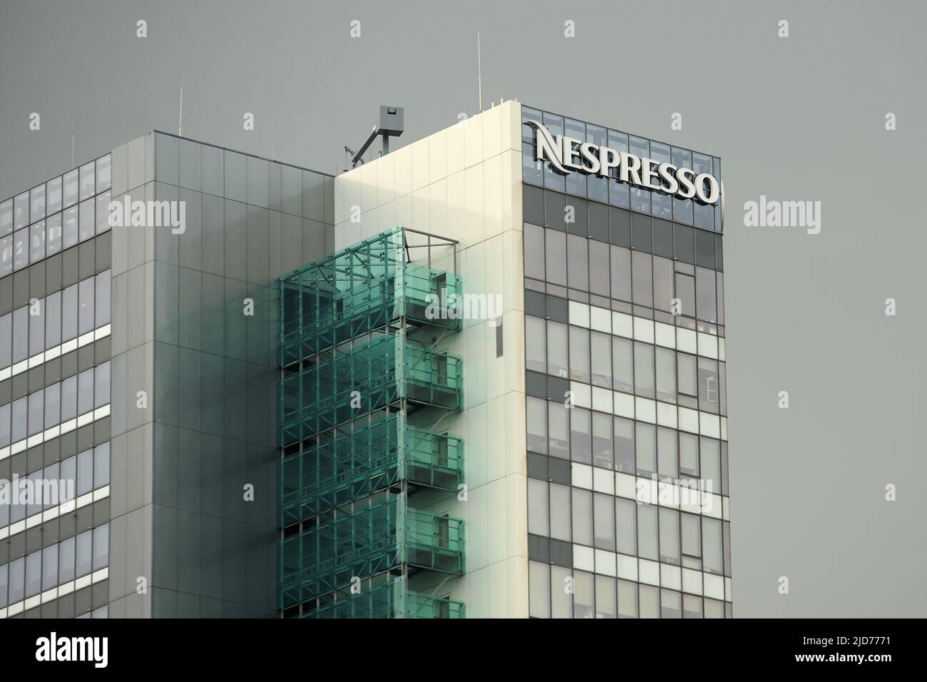 Bucharest, Romania - June 17, 2022: A logo of Nespresso, coffee ...