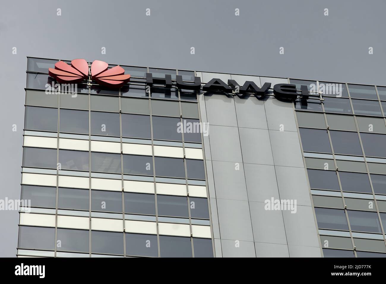 Bucharest, Romania - June 17, 2022: A logo of Huawei, Chinese ...