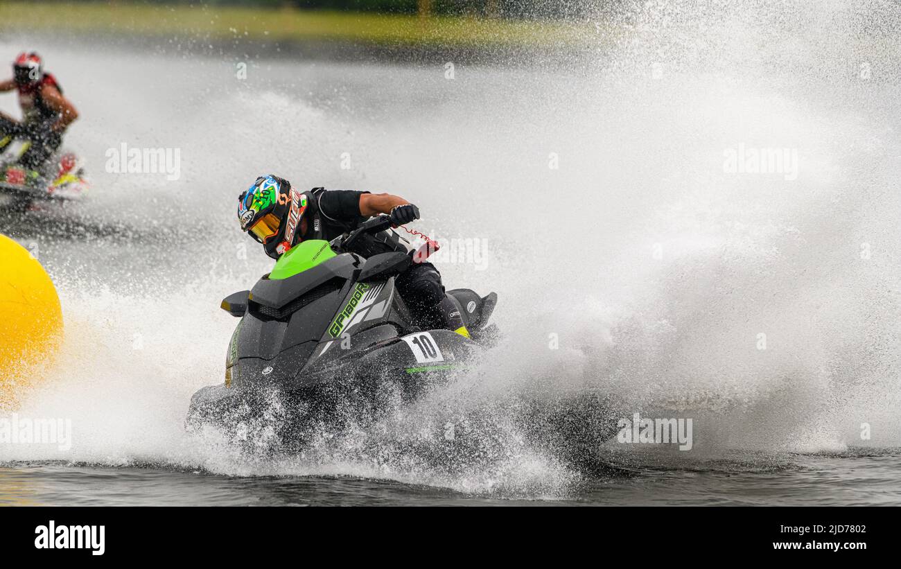 IJSBA EUROPE, JET SKI RACE 2021, In Mons, Belgium Stock Photo - Alamy