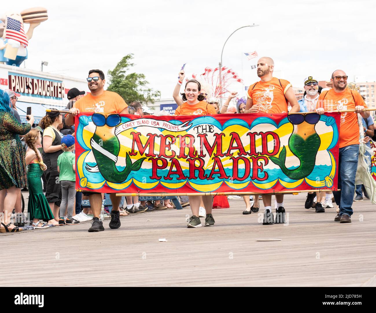 Coney Island, Brooklyn, New York - June 18, 2022: 40th Annual Coney ...