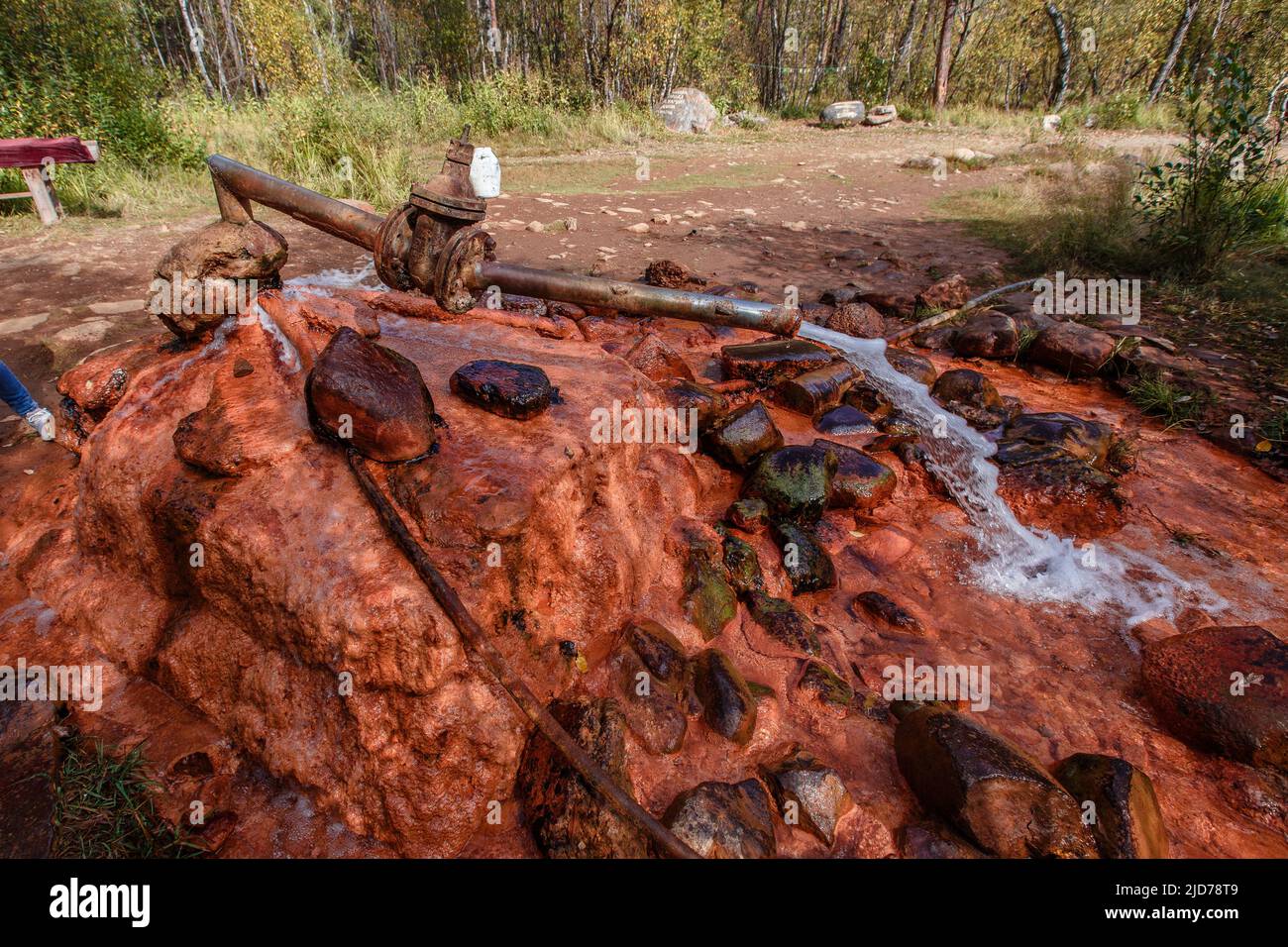Iron mineral spring water hi-res stock photography and images - Alamy