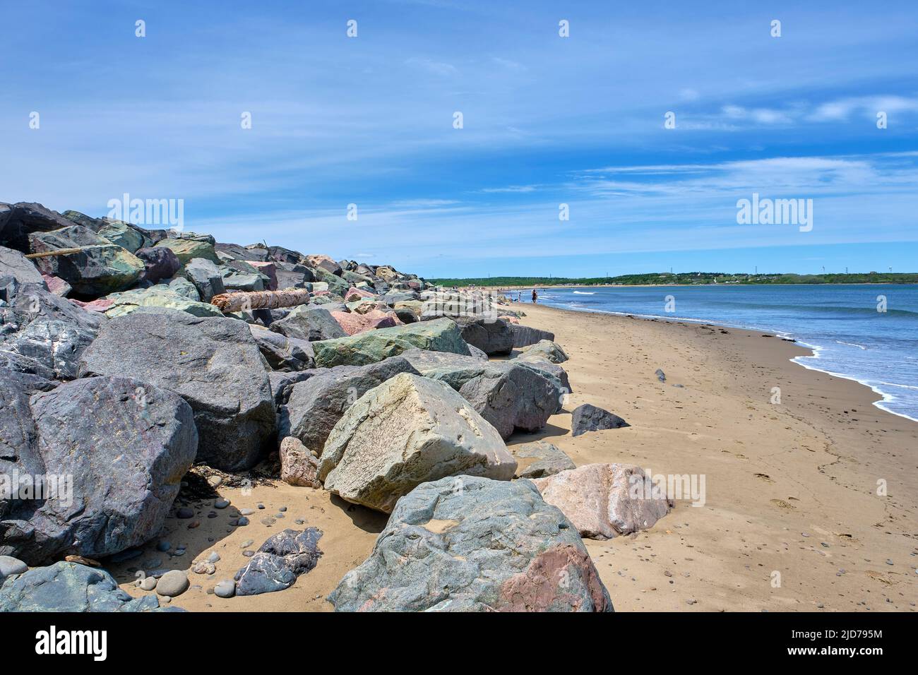 Dominion Beach located near the town of Dominion Nova Scotia is a ...
