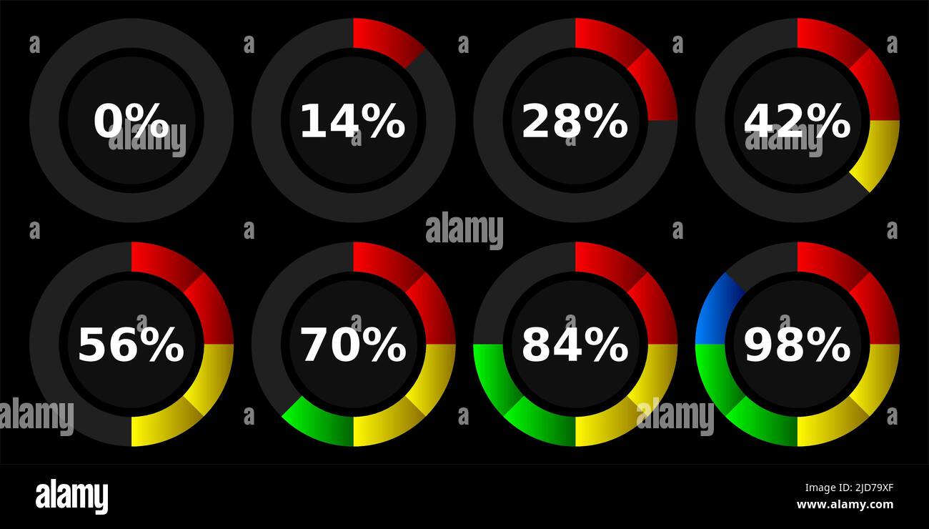 Abstract composition. Loading bar element icon. Creative web design ...