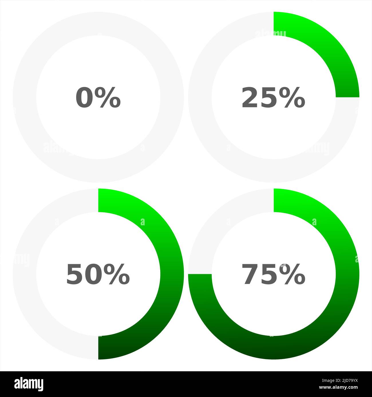 Data completion circle hi-res stock photography and images - Alamy