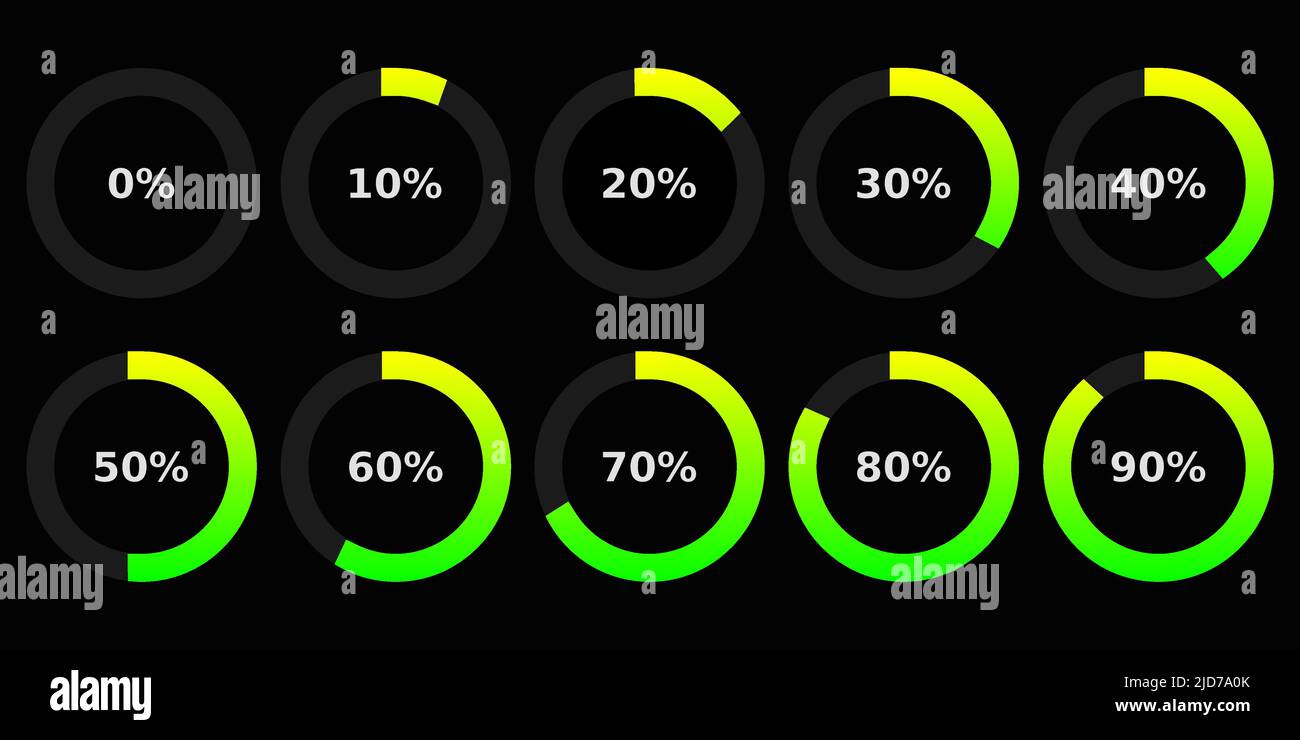 Abstract composition. Loading bar element icon. Creative web design ...