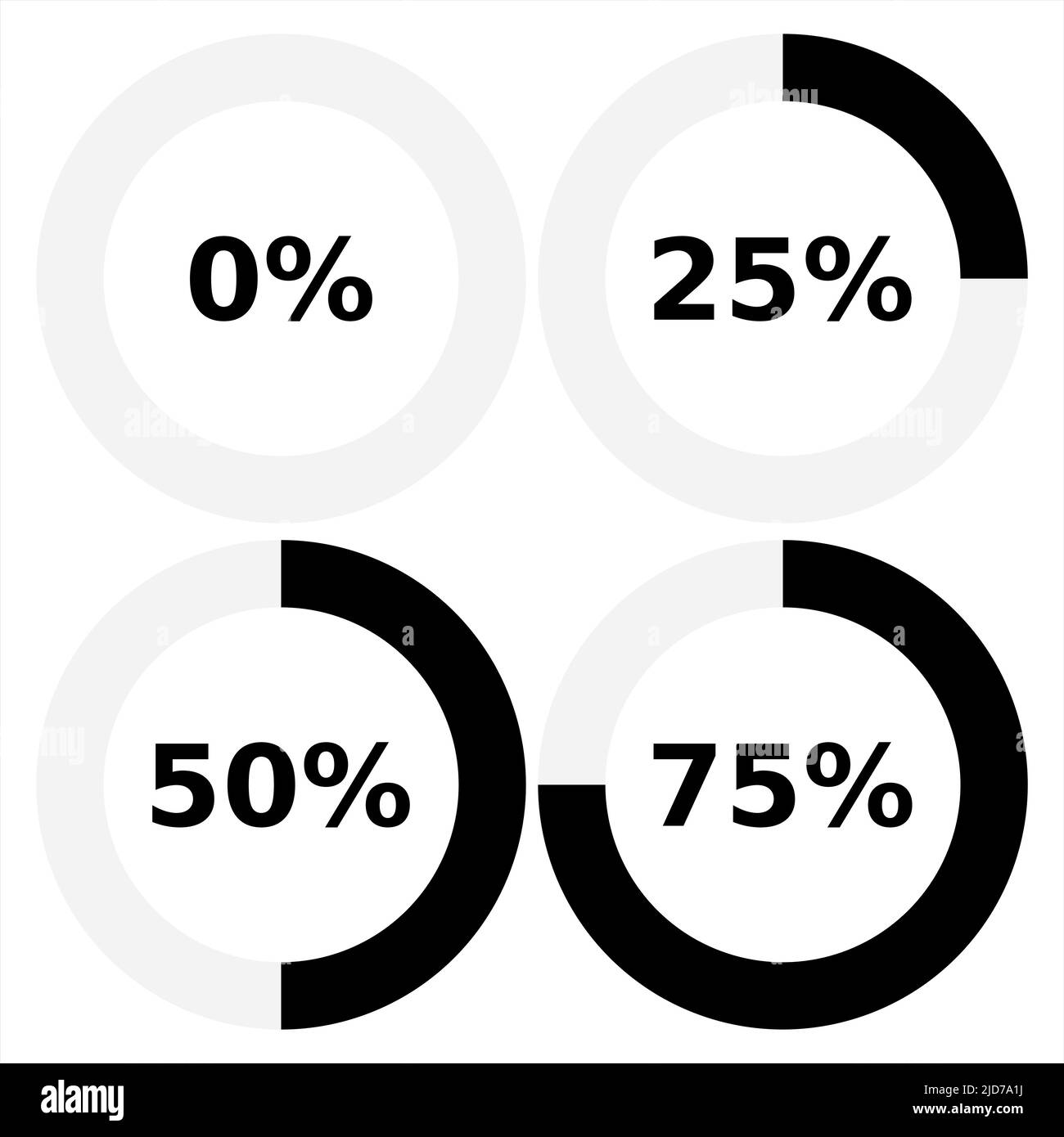 Abstract composition. Loading bar element icon. Creative web design download timer. Users ...