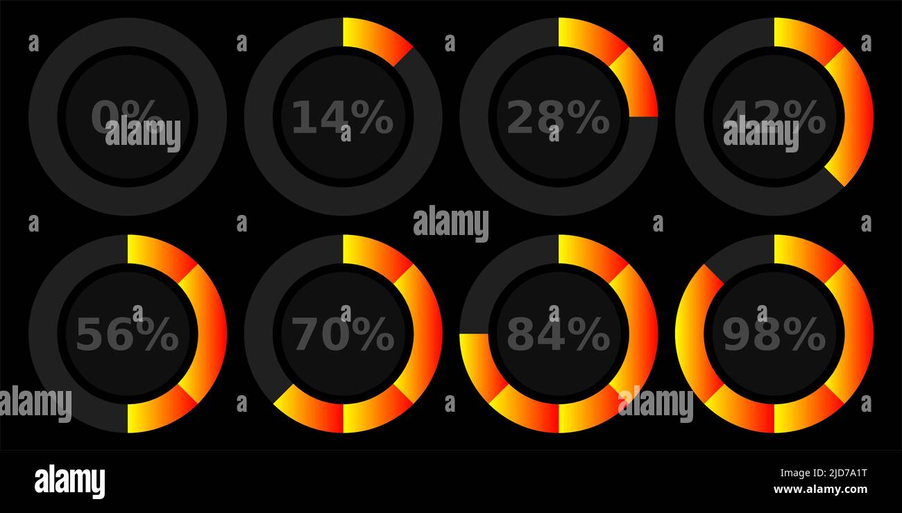 Abstract composition. Loading bar element icon. Creative web design ...