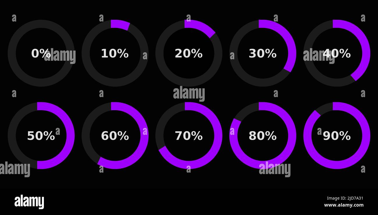 Abstract composition. Loading bar element icon. Creative web design ...