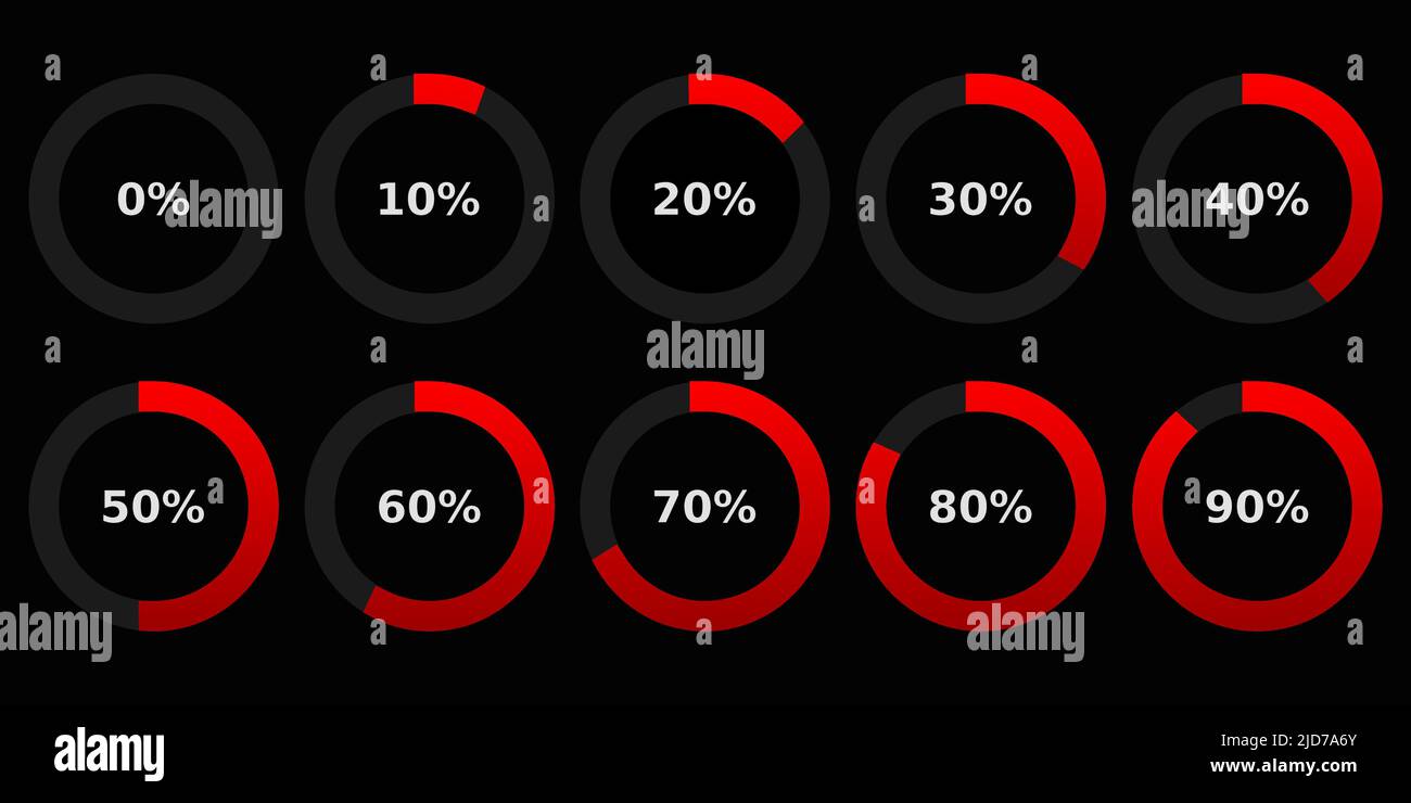 Abstract composition. Loading bar element icon. Creative web design download timer. Users ...