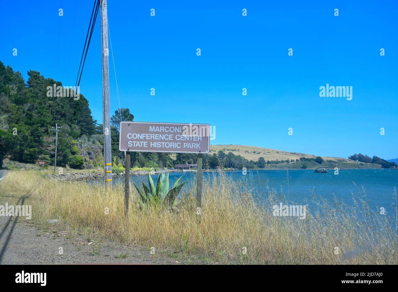 The Marconi Conference Center State Historic Park, Marshall CA Stock ...