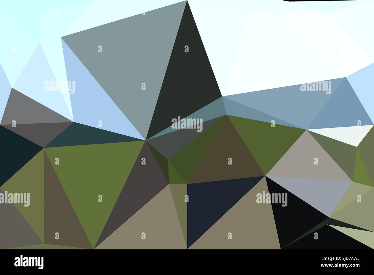 Abstract polygonal geometric background made of triangles. Vector ...