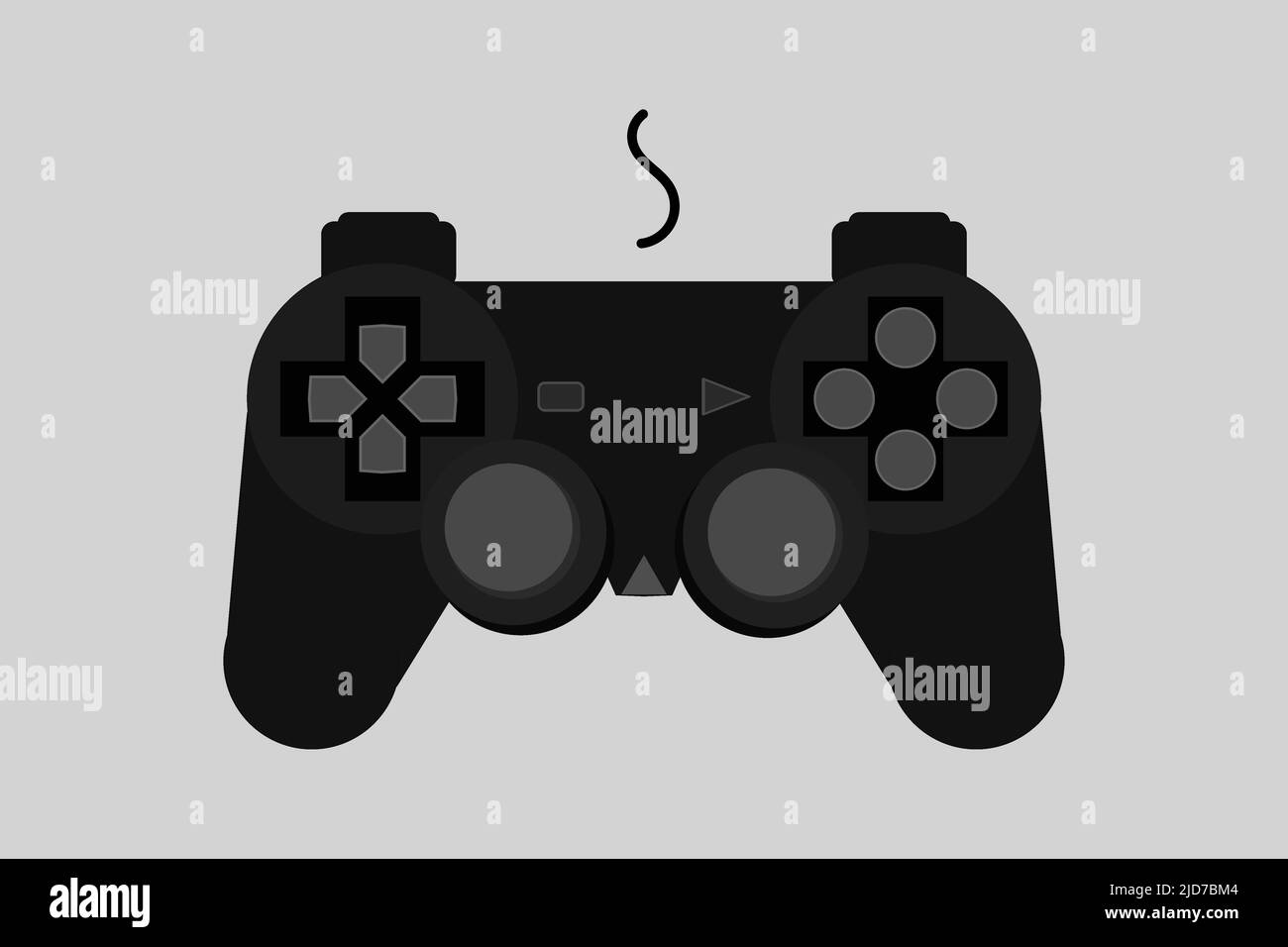 Vector Joystick game controller. Gamepad Vector Illustration. Video ...