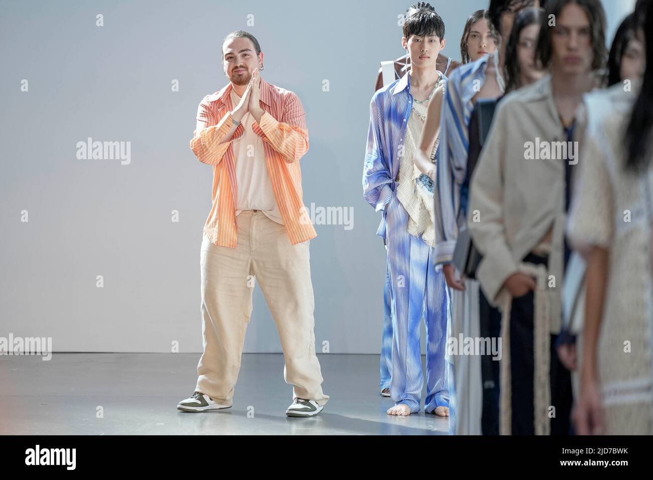 Milan, Italy. 18th June, 2022. Milan, Milan Fashion Week, men's spring ...