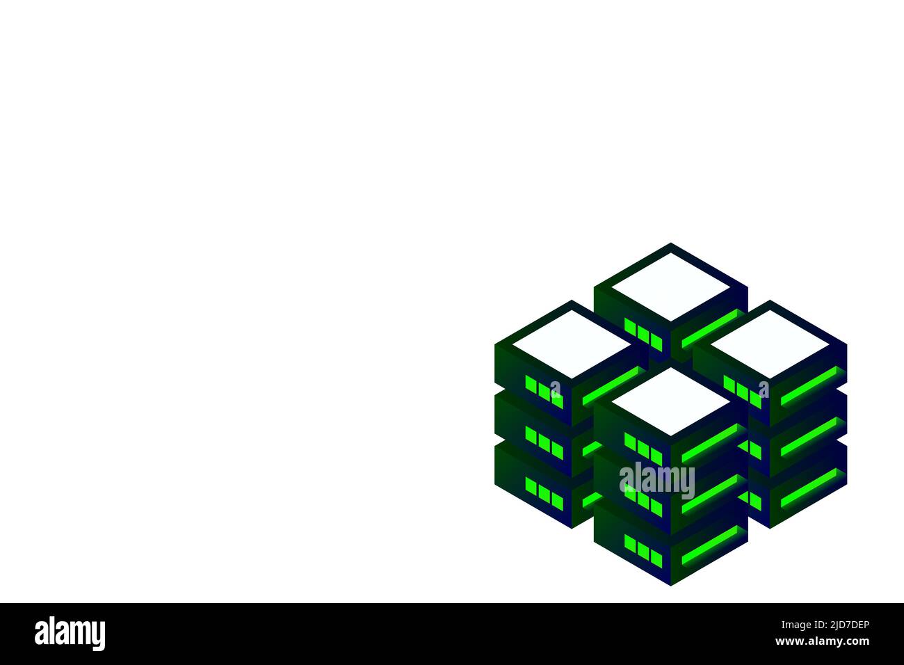 3d datacenter Stock Vector Images - Alamy